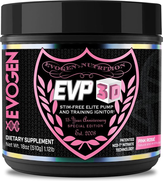 EVOGEN - EVP 3D 40 SERV PINK ROSE EDICION LIMITADA – ProteinPalaceMx