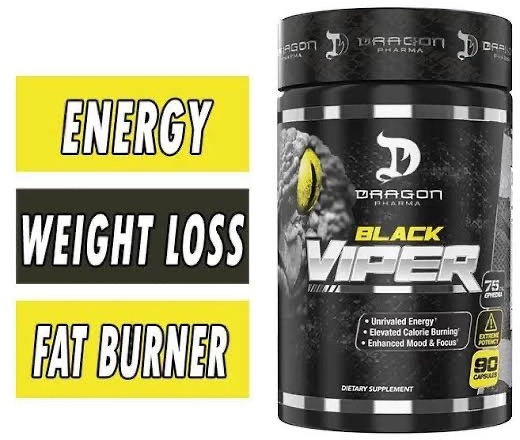 DRAGON PHARMA - BLACK VIPER 90 CAPAS – ProteinPalaceMx