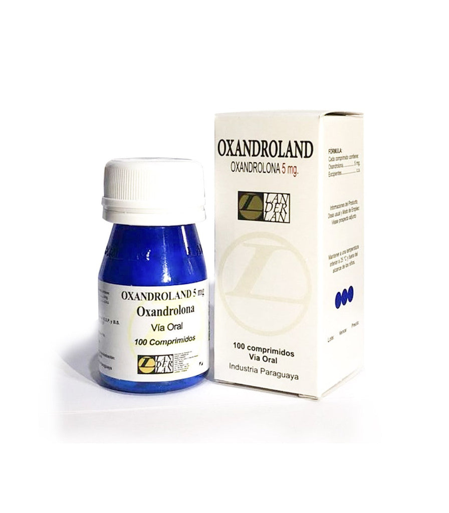 LANDERLAN - OXANDROLAND 5 MG 100 COMPRIMIDOS – ProteinPalaceMx